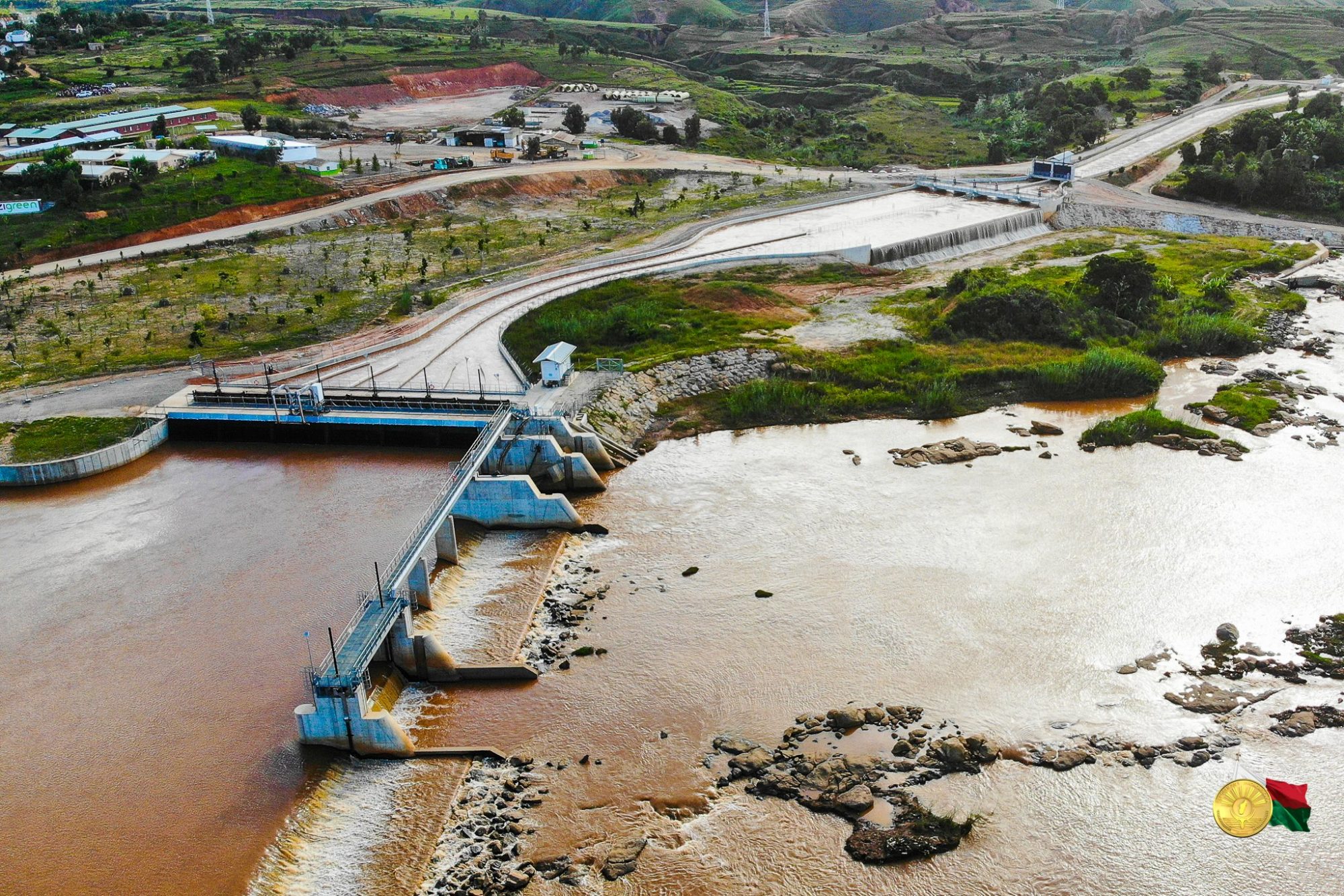À Madagascar la centrale hydroélectrique de Farahantsana (28 MW) entre ...