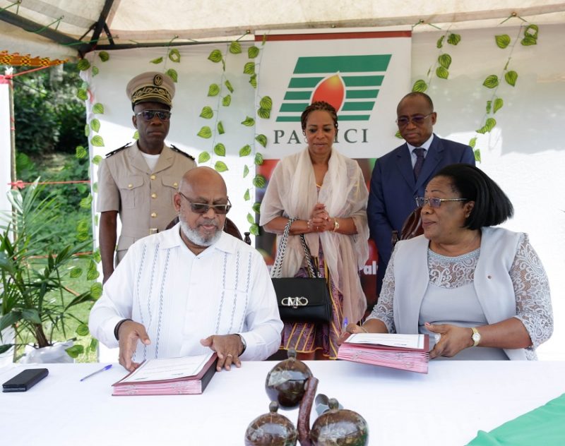 Une convention spécifique de partenariat entre le METFPA et PALMCI lancent la phase ...