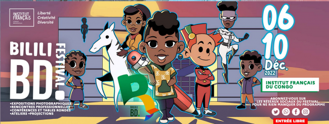 Retour sur le Bilili BD Festival 2022 à l’Institut français du Congo à ...