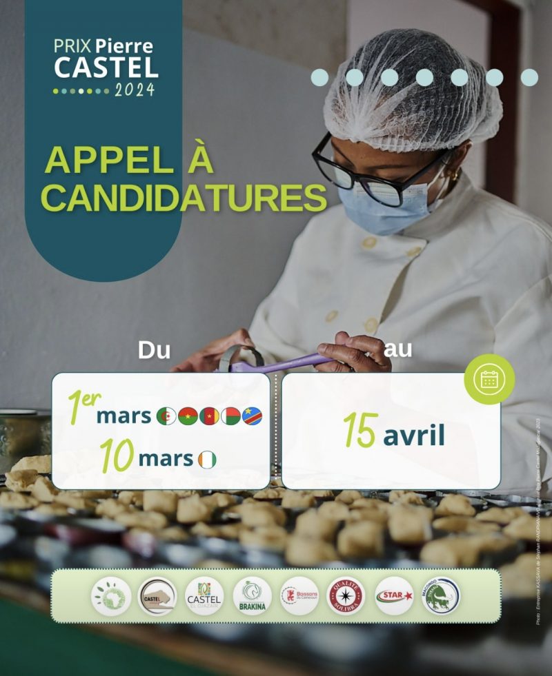 Prix Pierre Castel 2024 : le compte à rebours est lancé ! - AFRICA MUTANDI